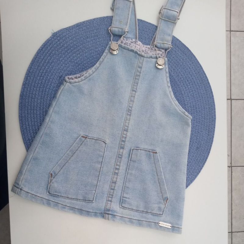 Salopete Jeans | Shopee Brasil