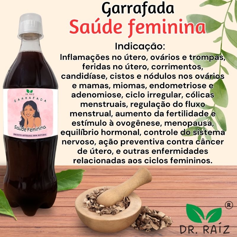 Garrafada saúde feminina (1 Litro) | Shopee Brasil