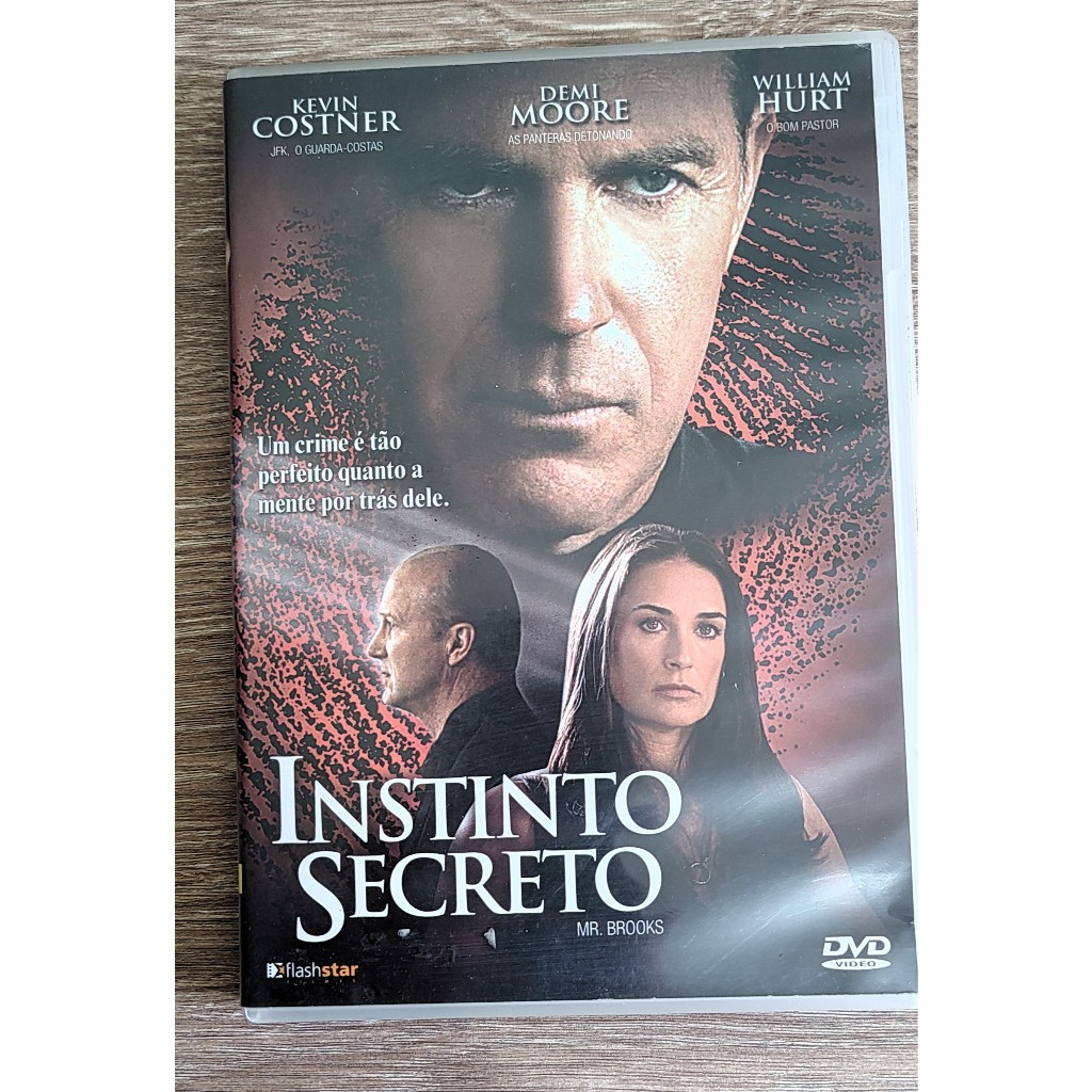 DVD Instinto Secreto - Demi Moore, Kevin Costner | Shopee Brasil