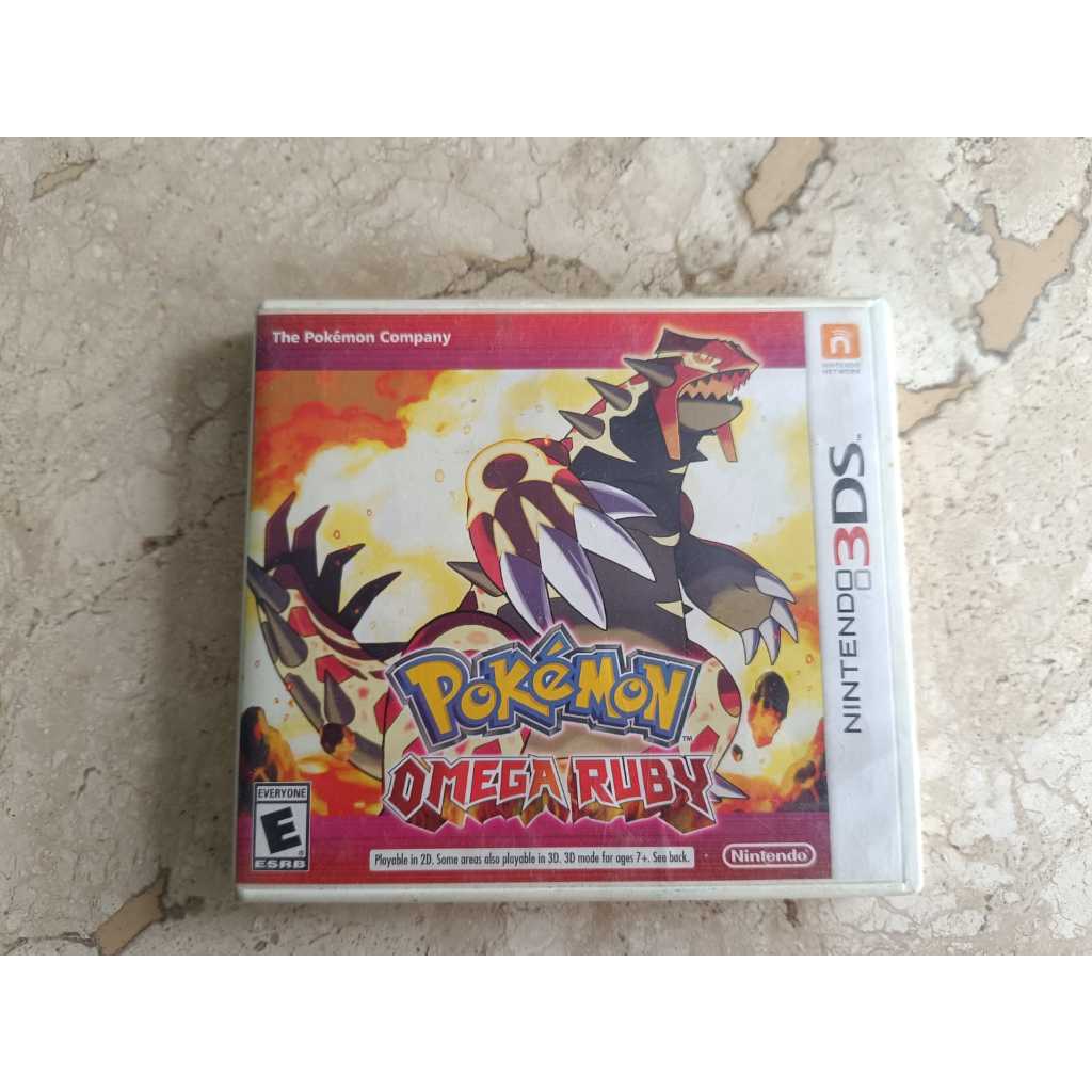 Pokémon Omega Ruby Original Completo 3ds | Shopee Brasil