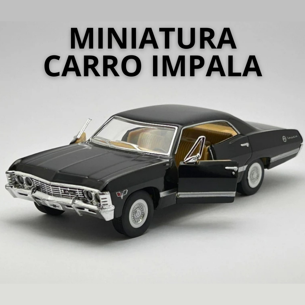 Miniatura Carro Impala 1967 - Carro de Dean Winchester (Supernatural ...