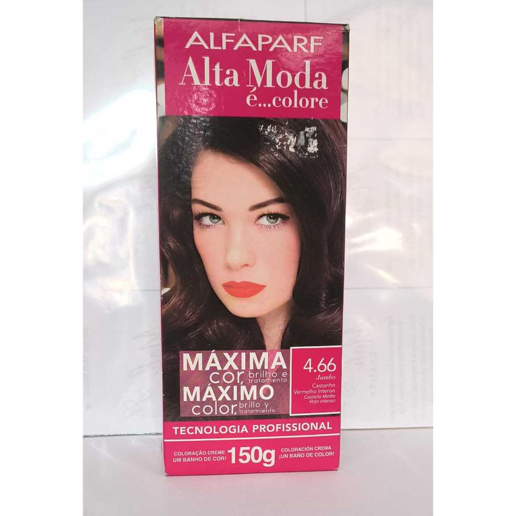 Tinta Profissional Alta Moda Alfaparf 150g Cores Normais Duradouras ...