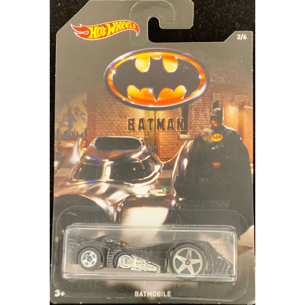 HOT WHEELS - BATMOBILE PRETO 2/6 DE 2014 COM BLISTER TEMÁTICO | Shopee ...