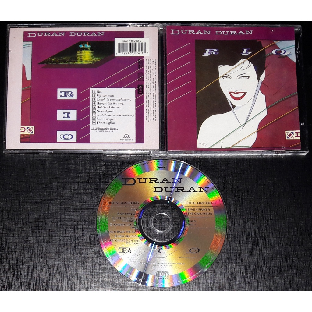 Duran Duran CD Rio 1982 Save a Prayer Hungry Like the Wolf The ...