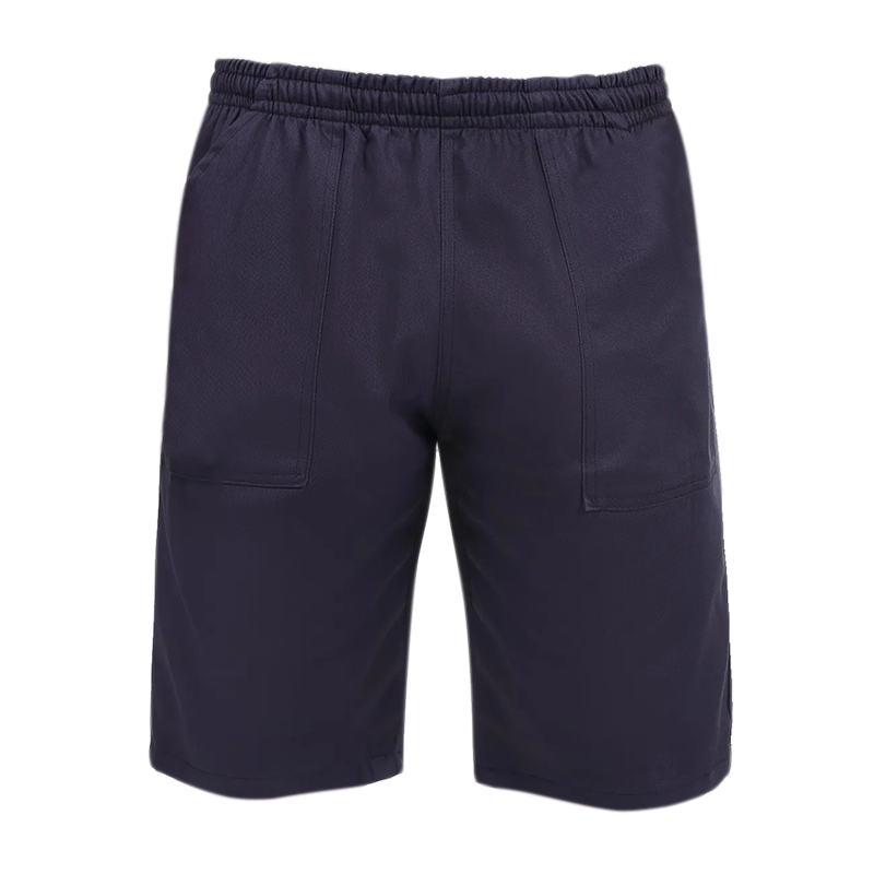 Bermuda Brim Azul Marinho Uniforme Profissional de Trabalho 100% ...