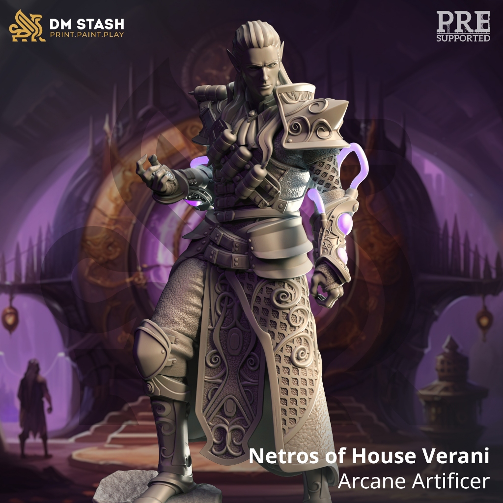 Miniatura para RPG Arcane Artificer - Netros of House Verani DM Stash ...