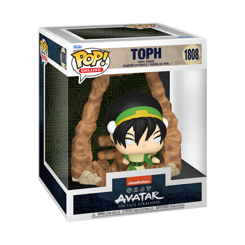 Funko Pop Deluxe Toph - Avatar The Last Air Bender - #1808 | Shopee Brasil