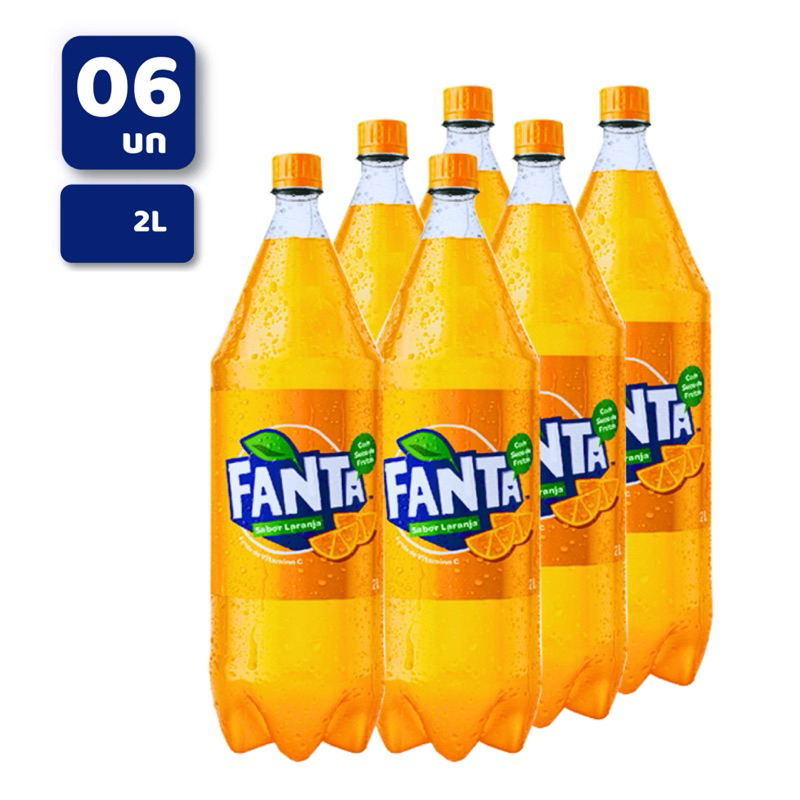 Refrigerante Fanta Laranja 2L Fardo Com 06 Unidades | Shopee Brasil