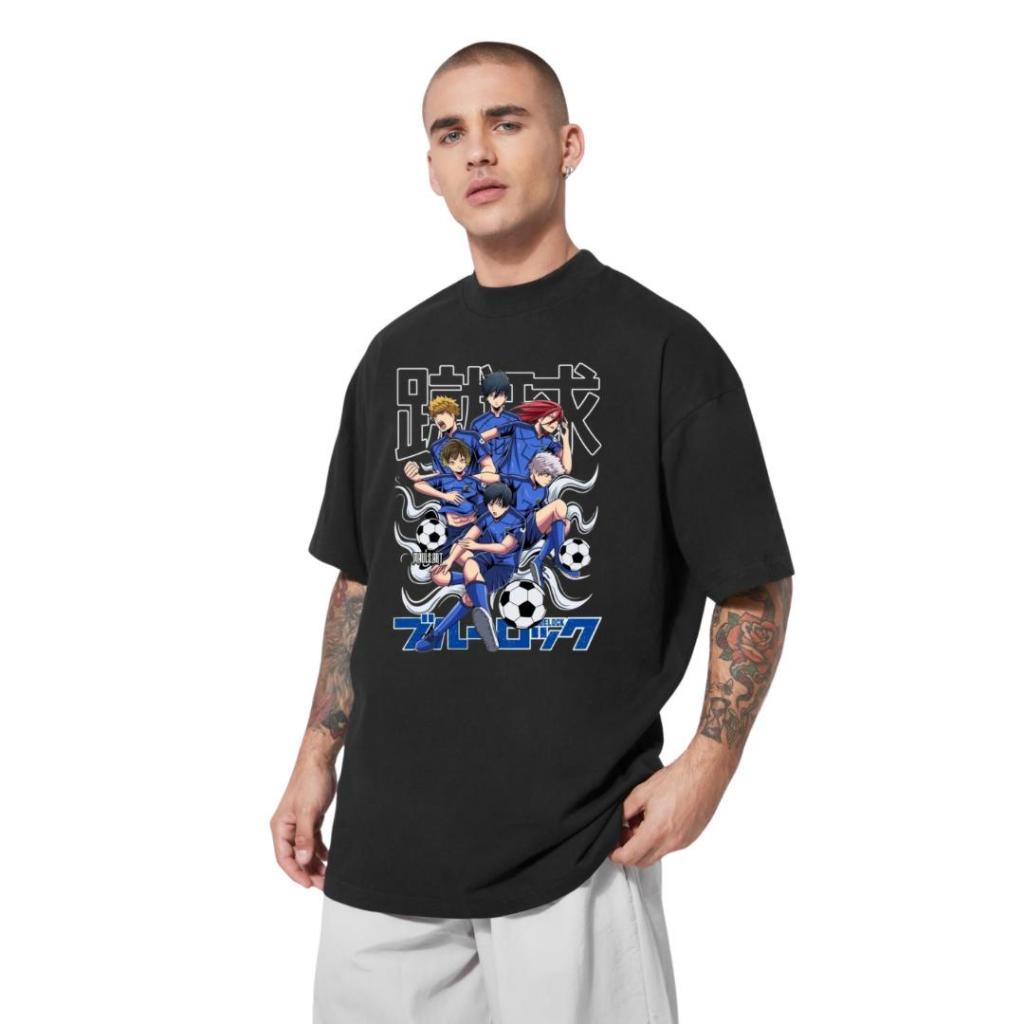 Camiseta Blue Lock Anime Estampa Dos Personagens Unissex Envio Rapido ...