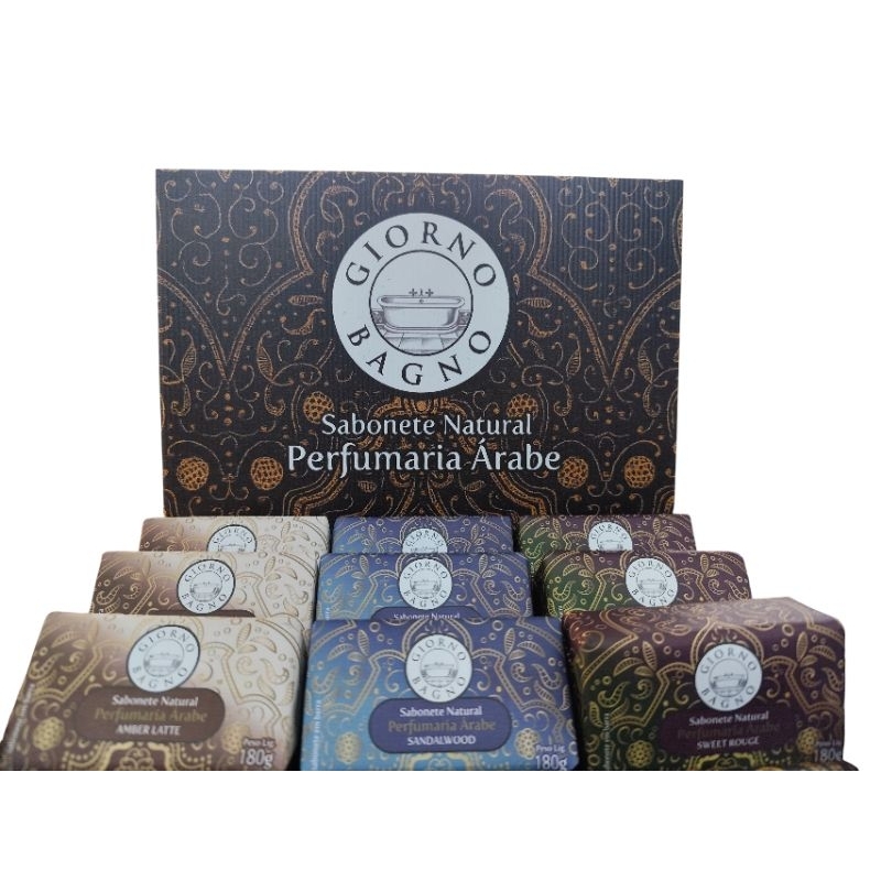 Sabonete Árabe Giorno Bagno 180g - Escolha Sua Fragrância: Sweet Rouge ...