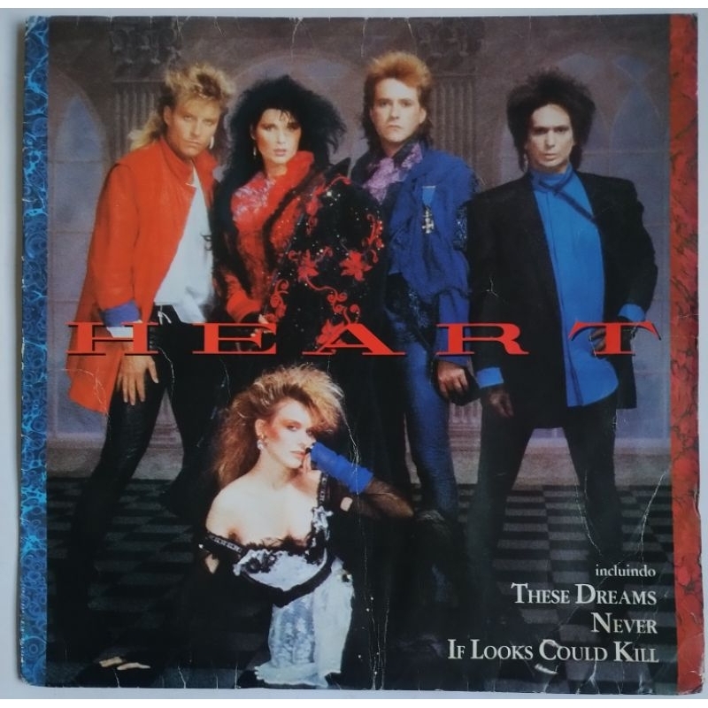 Lp Heart 1985 If Looks Could Kill Com Encarte | Shopee Brasil