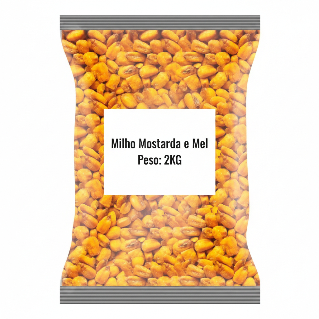 Milho Mostarda e Mel 2kg – Crocância, Sabor e Equilíbrio Perfeito ...