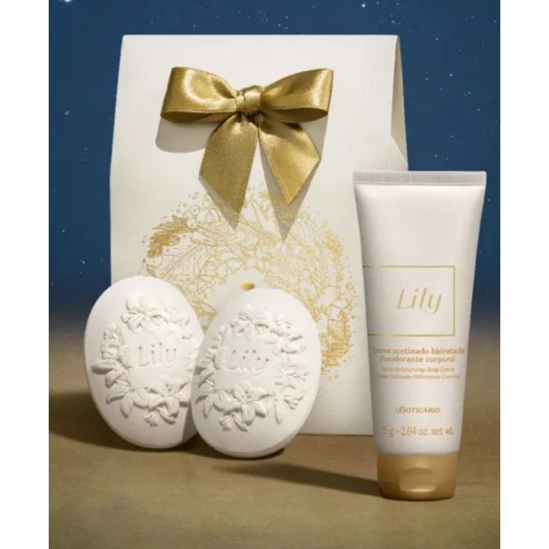 Kit Presente Lily Cuidados O Boticário | Shopee Brasil