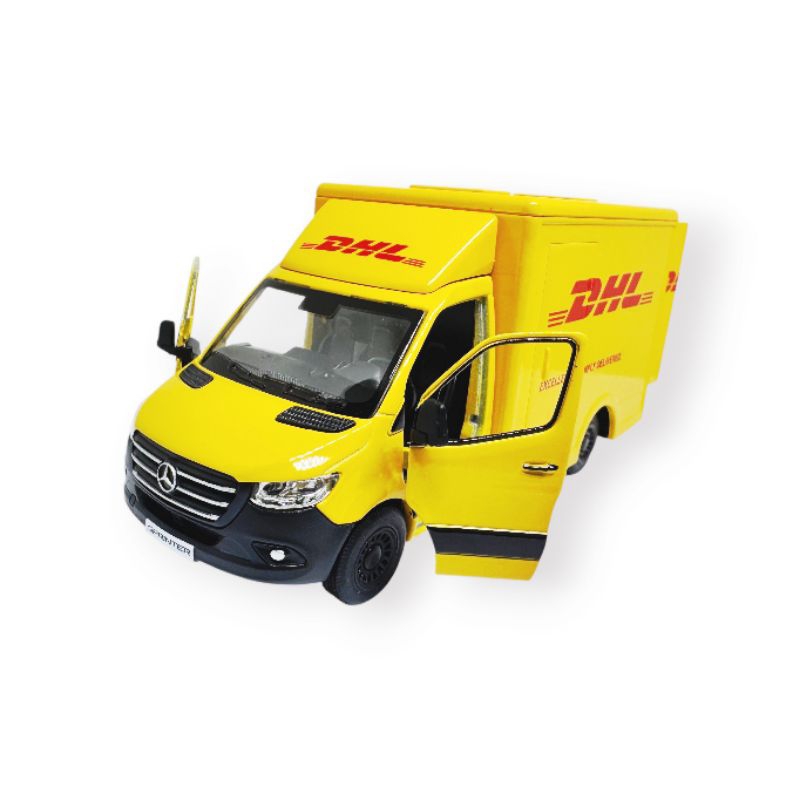 Miniatura Van Mercedes Sprinter Dhl Entregas Truck Coleção | Shopee Brasil
