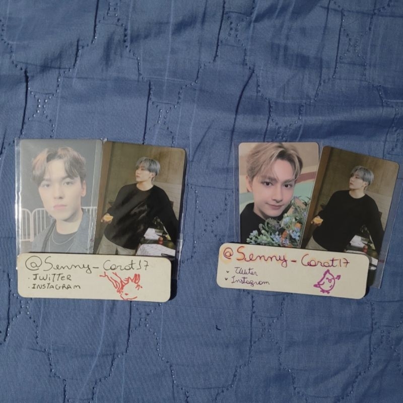 PHOTOCARD SEVENTEEN SVT JUN VERNON SEUNKWAN POB LD LUCKY DRAW ATTACCA ...