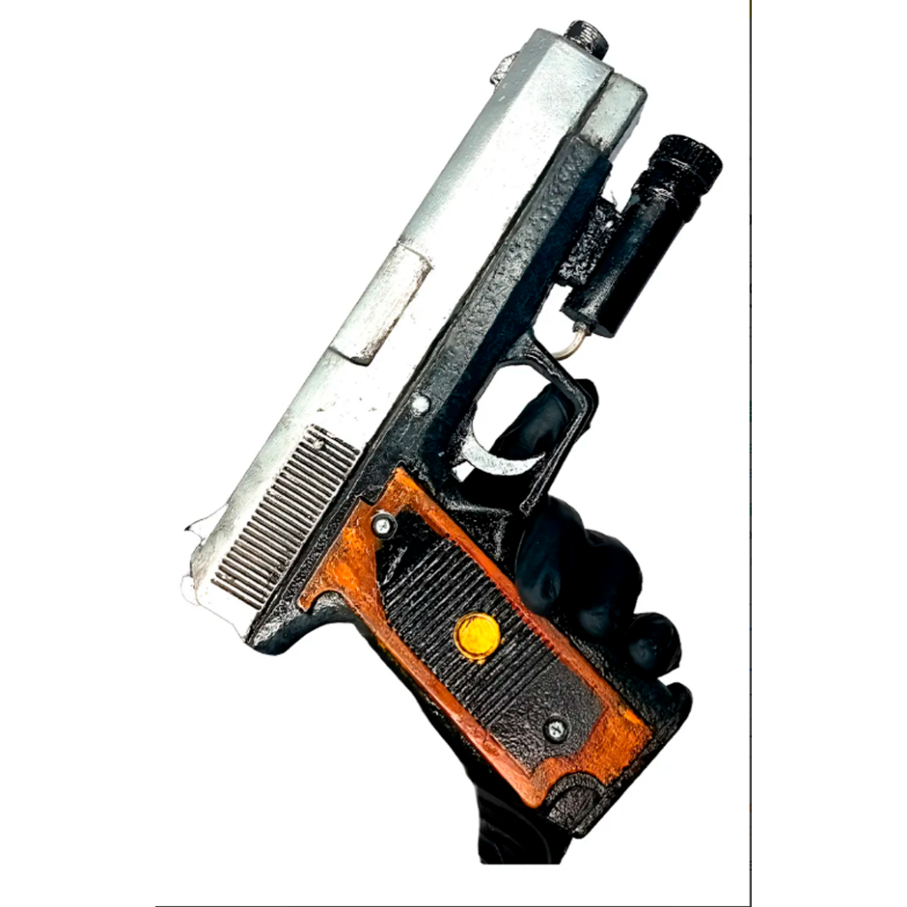 Réplica Silver Ghost Handgun Leon Kennedy Resident Evil 4 Cosplay ...