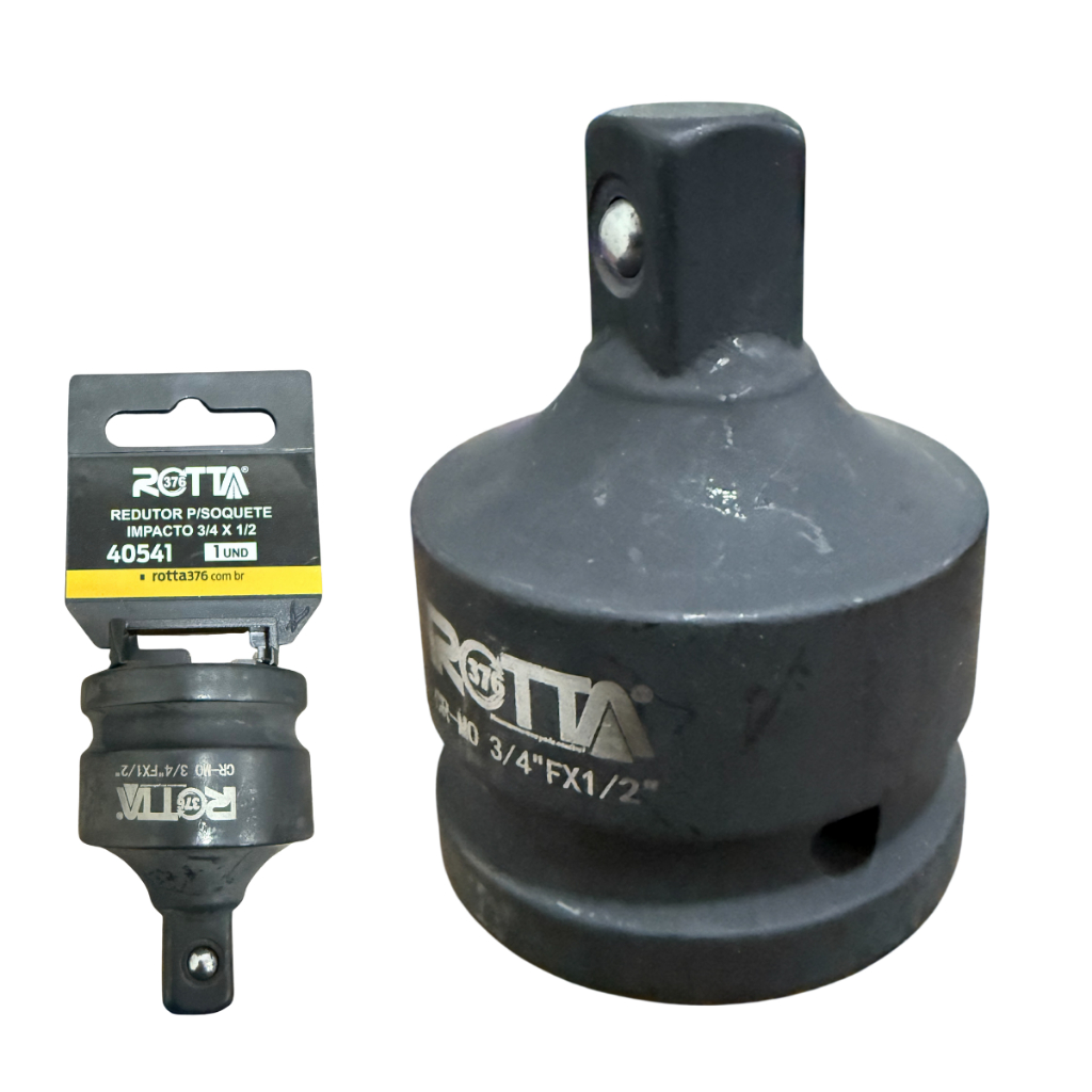 Soquete Pito Redutor Chave De Impacto 3/4 Para 1/2 Polegadas | Shopee ...
