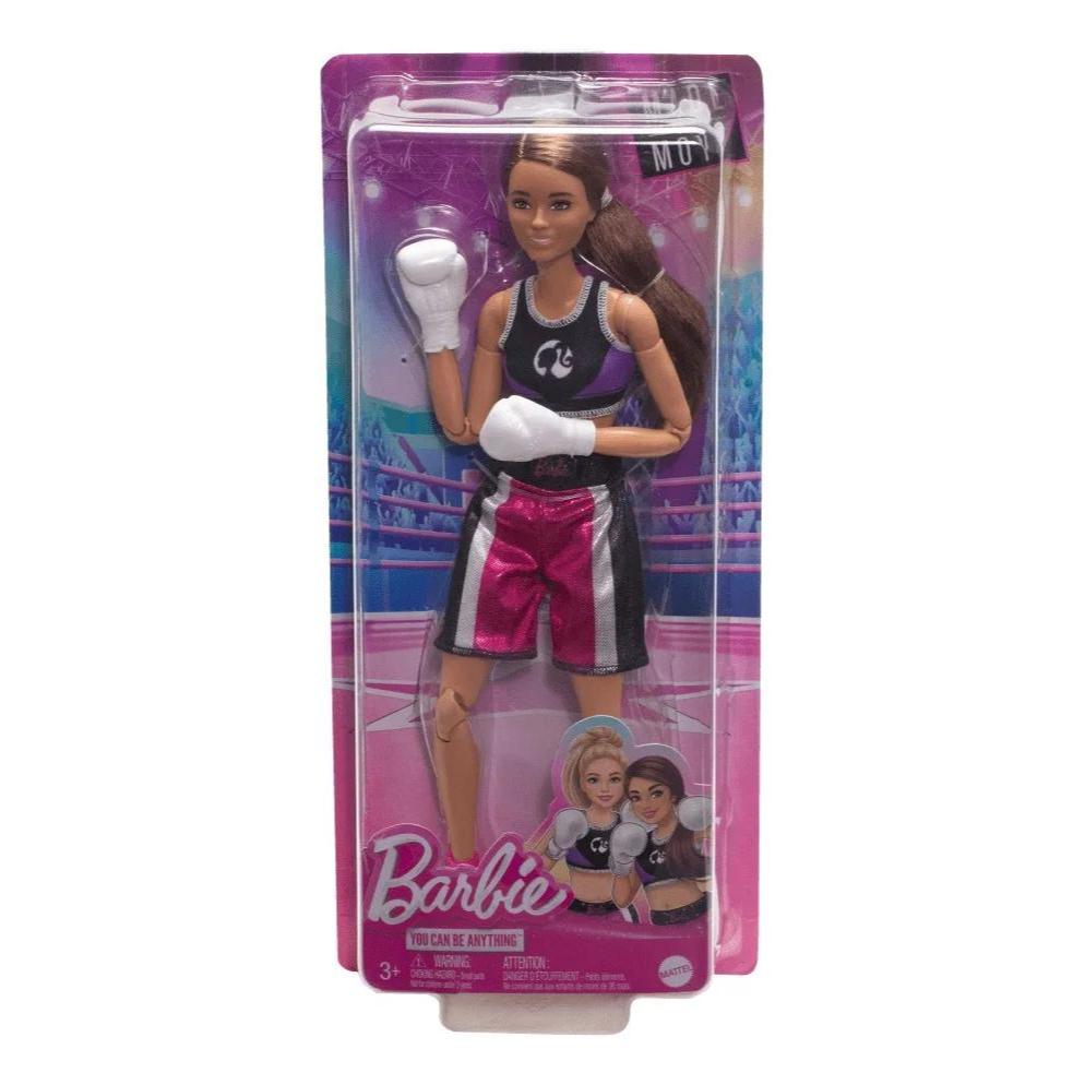 Boneca Articulada Barbie Boxeadora Mattel HRG40 | Shopee Brasil