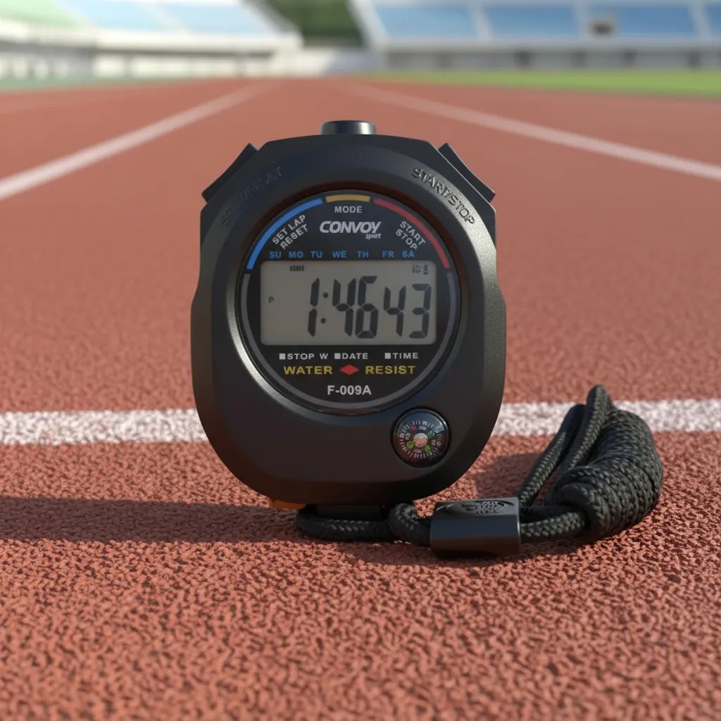 Cronômetro Digital Esportivo Digital Convoy Sport Cor Preto | Shopee Brasil