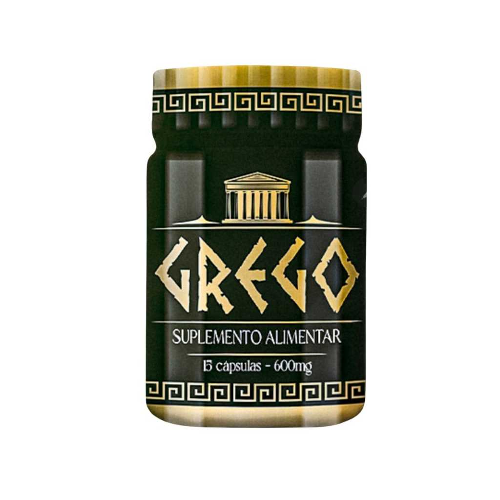 Grego Suplemento Alimentar 15 Cápsulas | Shopee Brasil