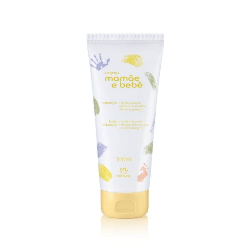 Hidratante Mamãe e Bebê Flor de Laranjeira 100 ml | Shopee Brasil