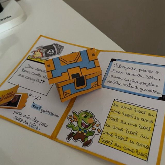 Cartão Clash Royale- feito á mão | Shopee Brasil