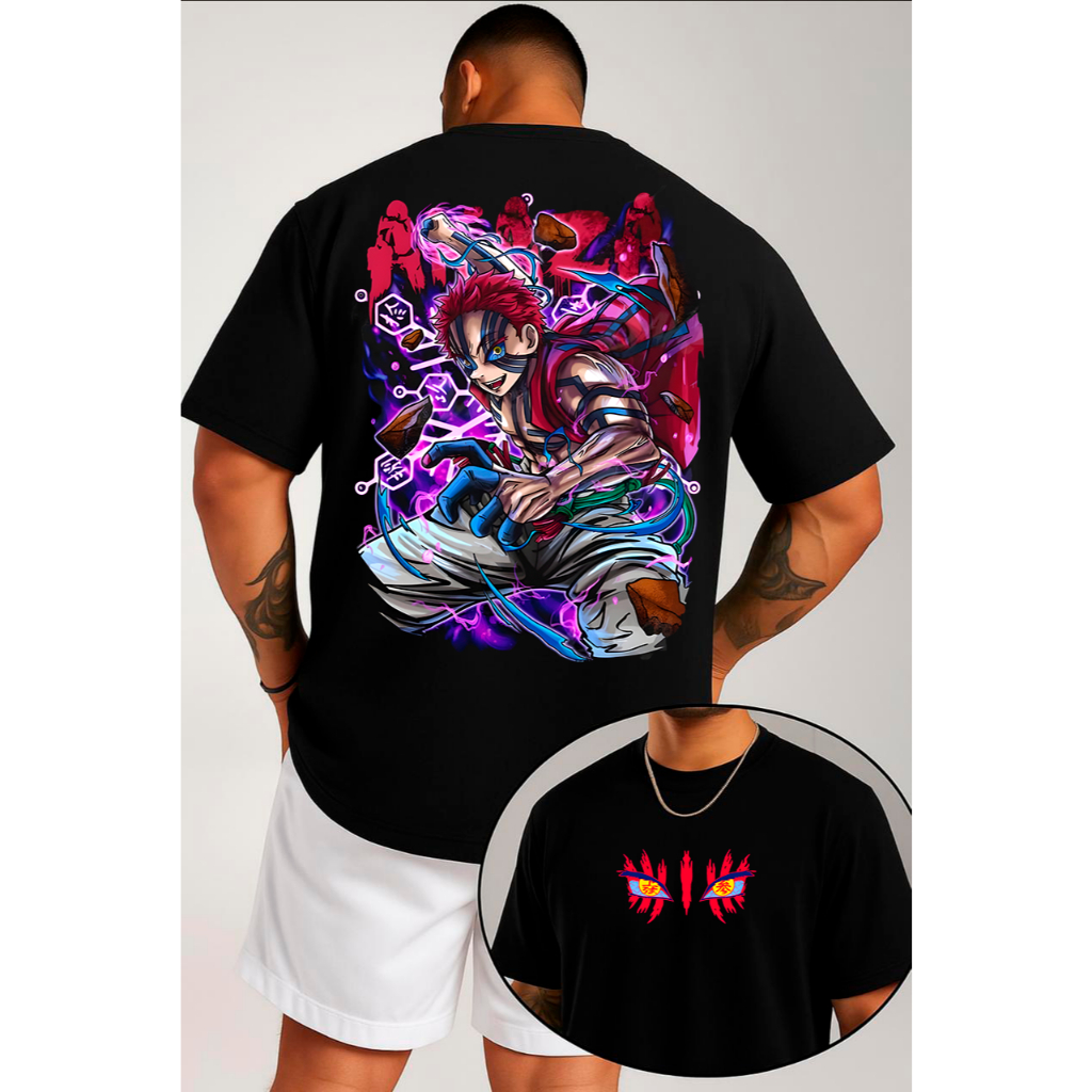 Camiseta Masculina Demon Slayer Z Camisetas Camisa Camisas Blusa Blusas ...