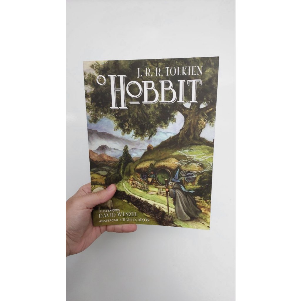 O Hobbit (Adaptada por Charles Dixon e ilustrada por David Wenzel) pela ...
