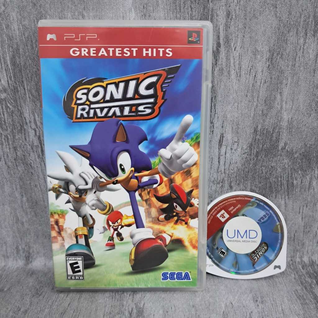 Jogo PSP Sonic Rivals - Greatest Hits | Shopee Brasil