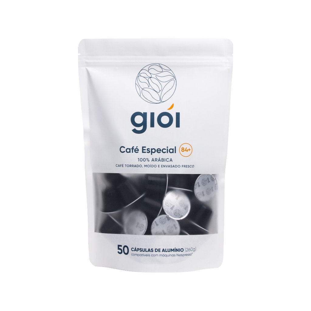 Gioi Café Especial, 100% Arábica, Cápsulas Compatíveis com Nespresso ...