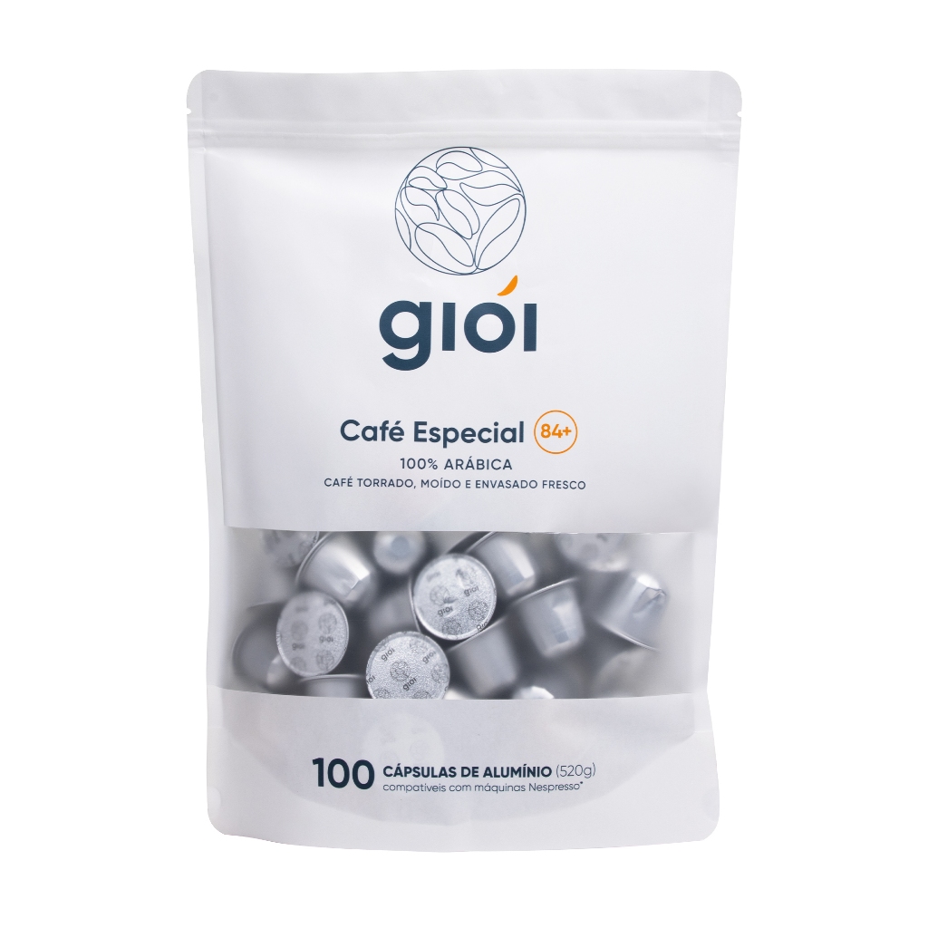 Gioi Café Especial, 100% Arábica, 100 Cápsulas Compatíveis com ...