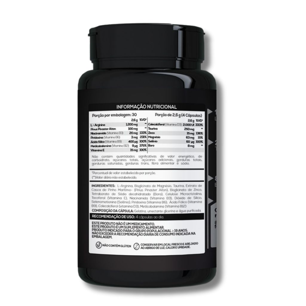 Bionutri Suplemento Testo Hard 120 Caps - Energia e disposição | Shopee ...