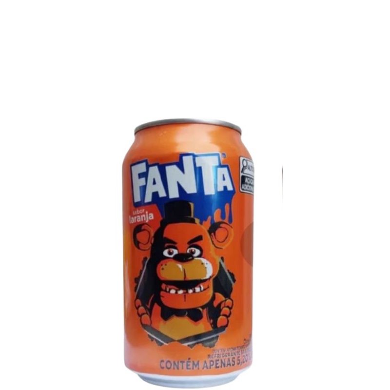 Fanta Freddy Fazbear 350ml edição limitada | Shopee Brasil