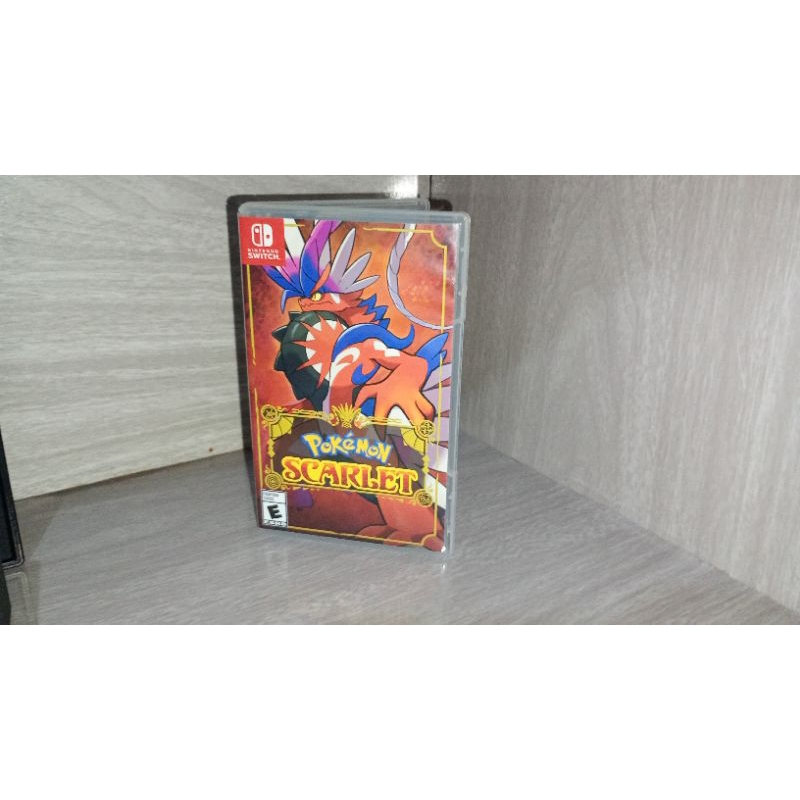 Pokémon Scarlet Original Nintendo Switch - em bom estado | Shopee Brasil