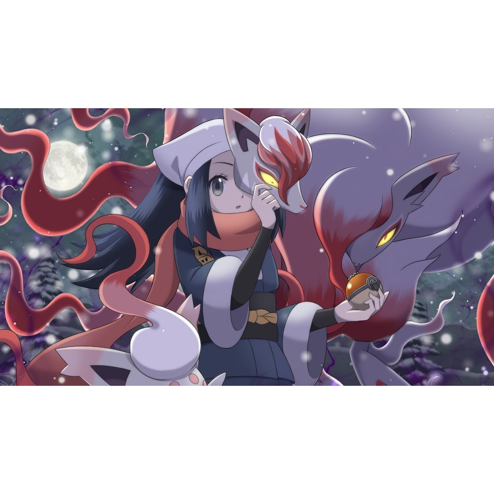 Playmat e/ou Mousepad Gamer Pokémon Hisuian Zoroark Zorua (58cm x30cm ...