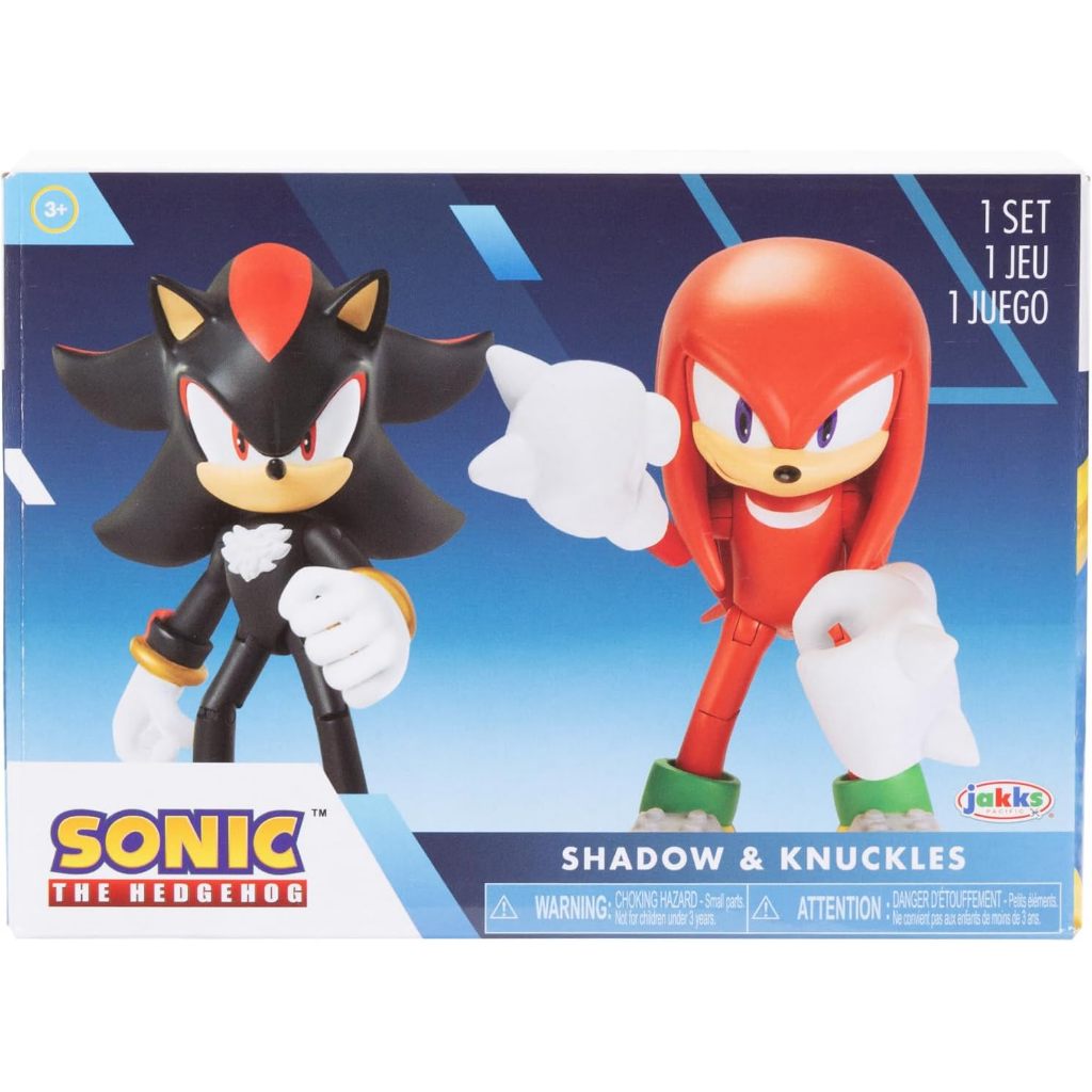Pack Knuckles & Shadow - Sonic The Hedgehog 4 | Shopee Brasil