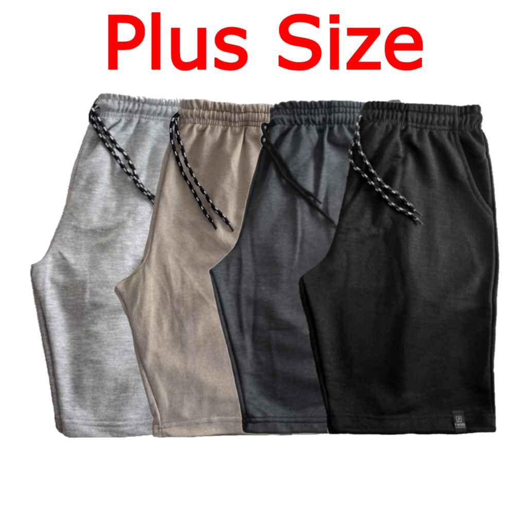 Kit 3 Bermudas Moletom Masculina Plus Size G1 G2 G3 Grande | Shopee Brasil