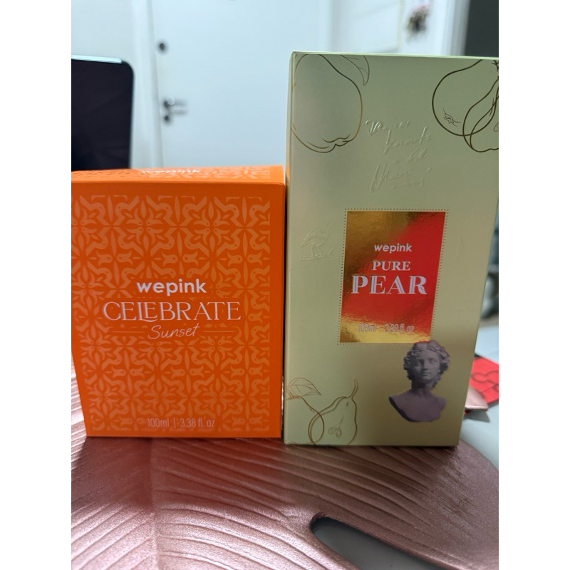 Lançamentos wepink Celebrate Sunset Desodorante Colônia 100ml+ Pure ...