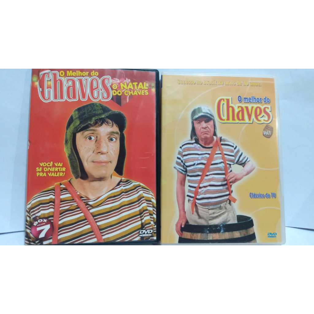 DVD infantil O melhor de Chaves. | Shopee Brasil