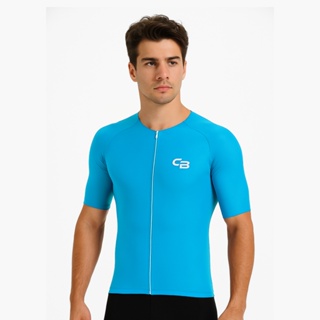CAMISA CICLISMO SLIM SKY BLUE | Shopee Brasil
