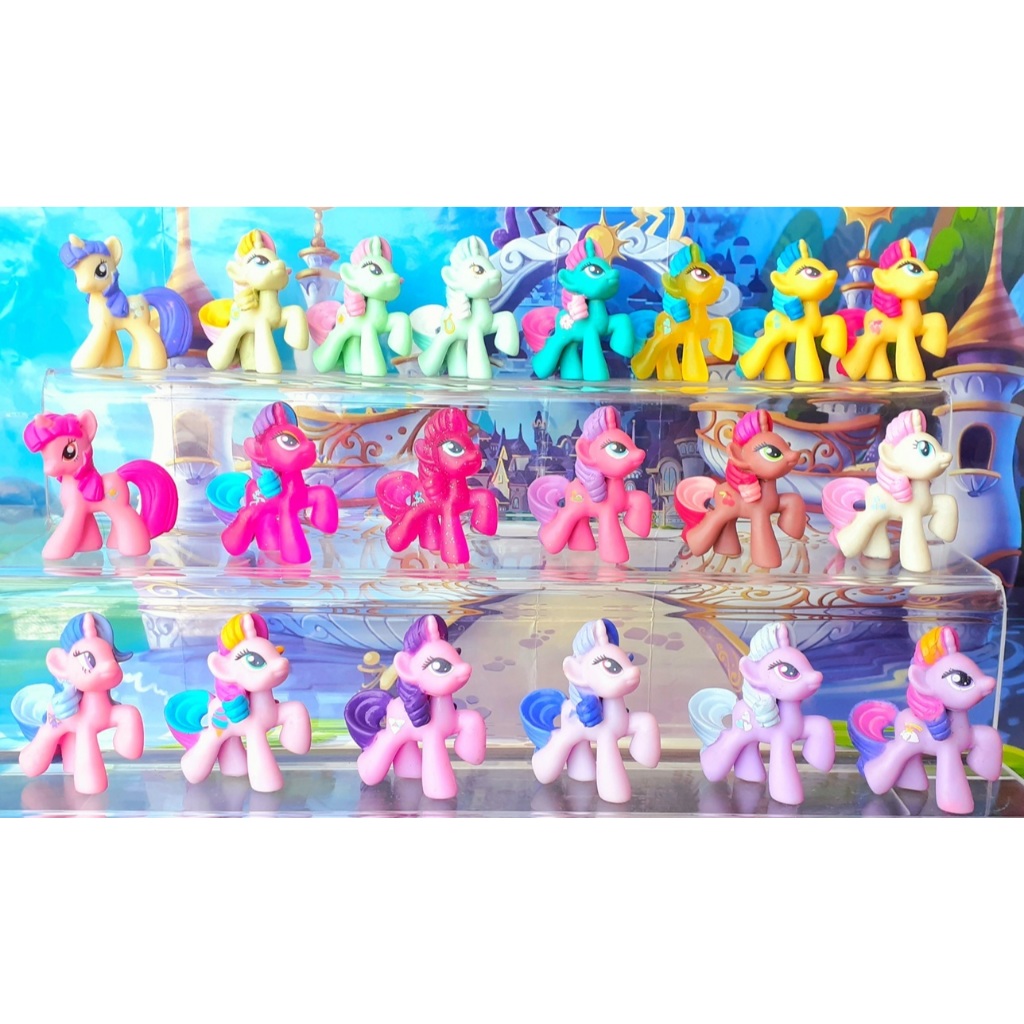 My little pony - Miniatura Unicórnio 5cm - Escolha - Original | Shopee ...