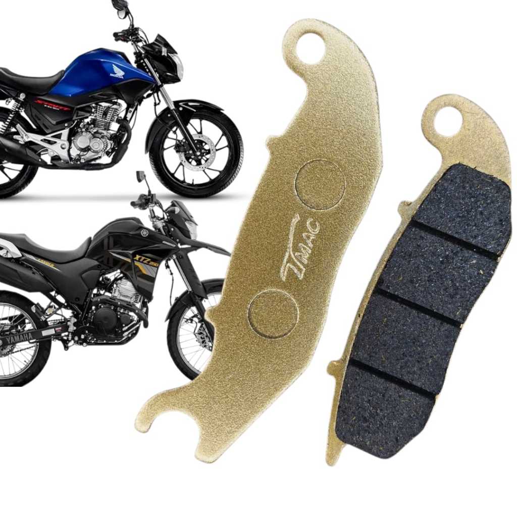Pastilha de Freio Dianteiro CG Titan 150 / Fan 150 160 / XTZ 250 / YS ...