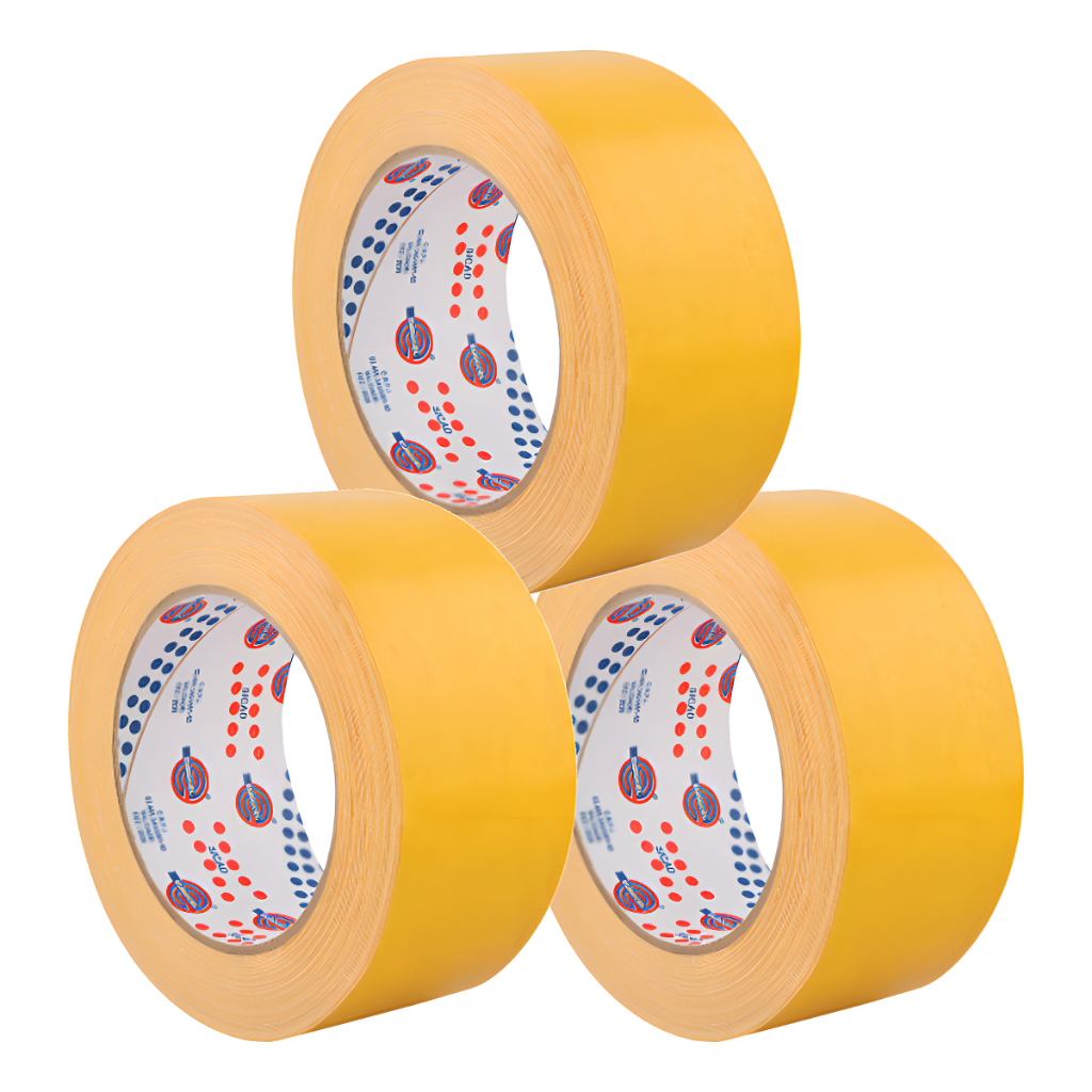 Kit 3 Fitas Dupla Face De Papel Carpete Eurocel 48mm X 30m | Shopee Brasil