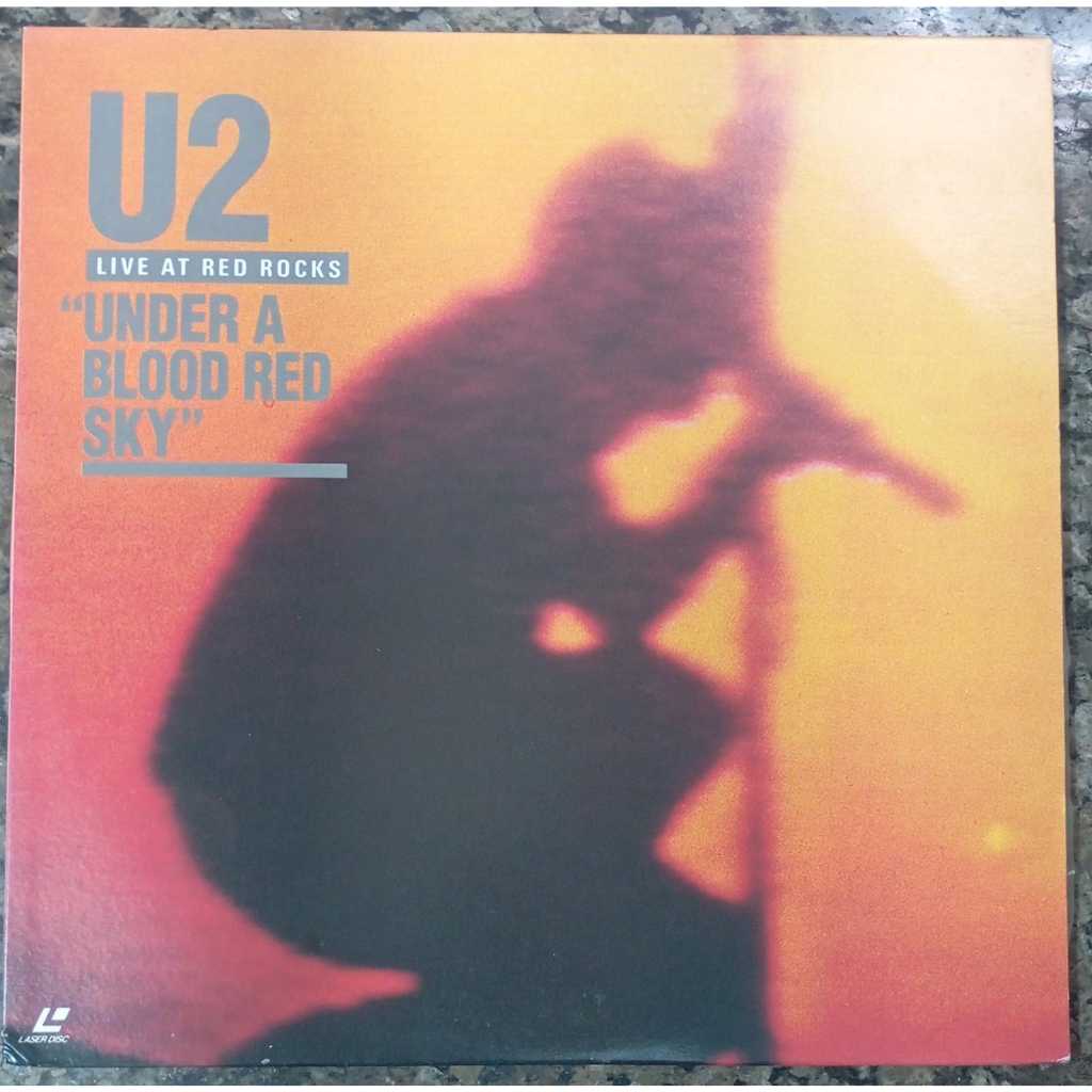 Ld Laserdisc U2 Under A Blood Red Sky-live Red Rocks-1983 Edição ...