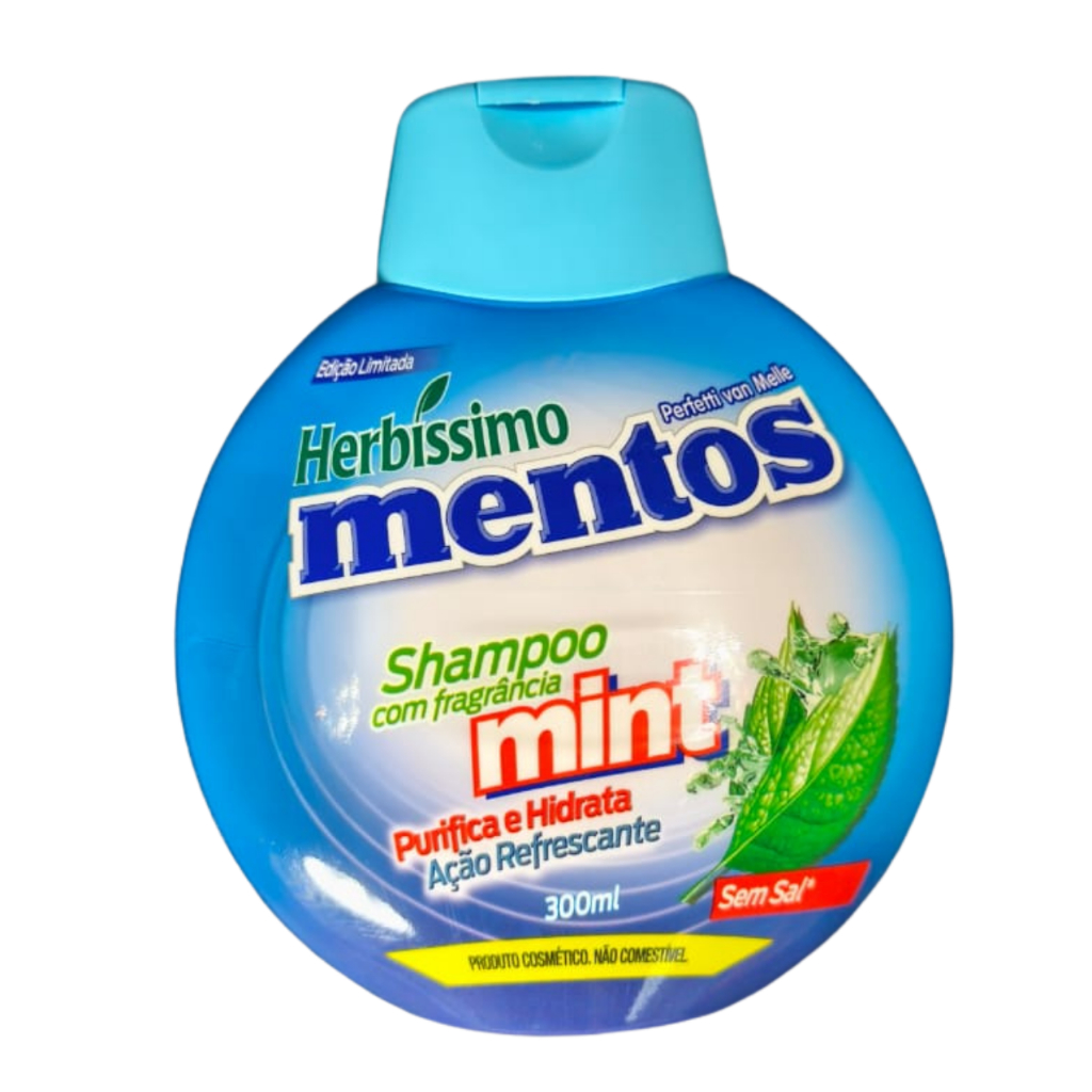 Shampoo Herbíssimo Mentos para todos os tipos de cabelos 300ml ...