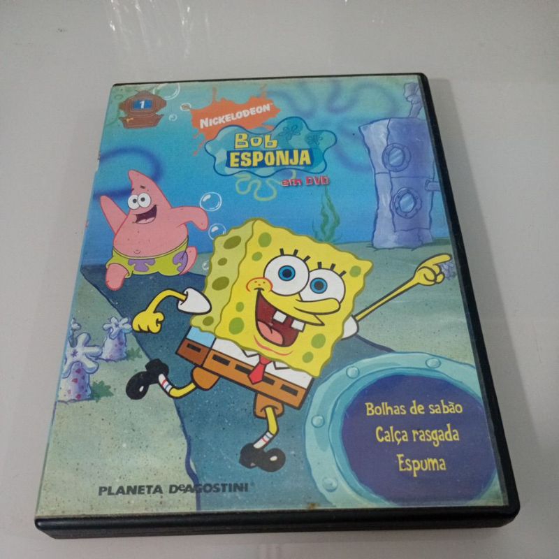 Dvd BOB Esponja em dvd | Shopee Brasil