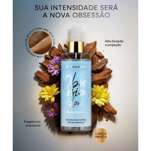 Body Splash Obsession Glow 200ml | Shopee Brasil
