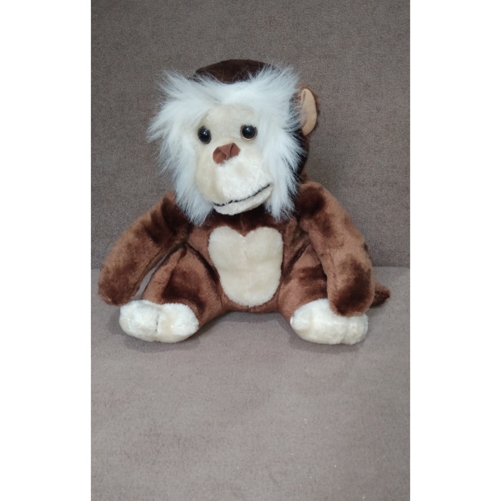 Pelúcia Mamíferos Parmalat macaco prego sem a caixa | Shopee Brasil