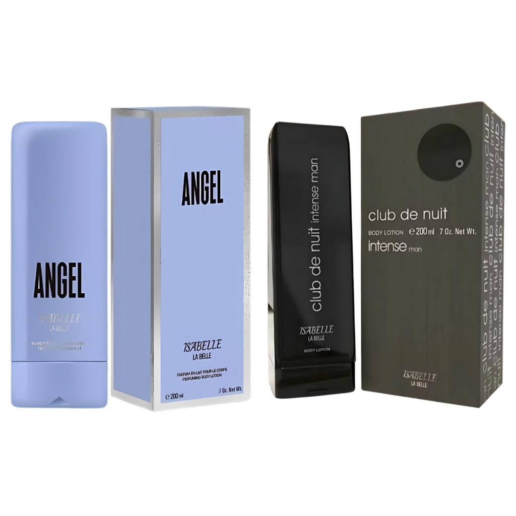 Creme Hidratante Corporal Angel E Club De Nuit Isabelle Kit 02 unid ...