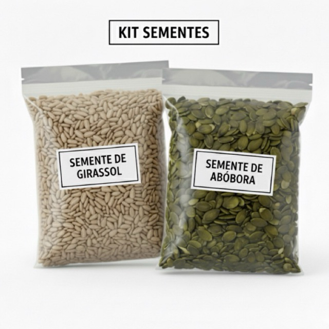 Mix Sementes- Semente de Abóbora crua+Pepita de Girassol crua | Shopee ...
